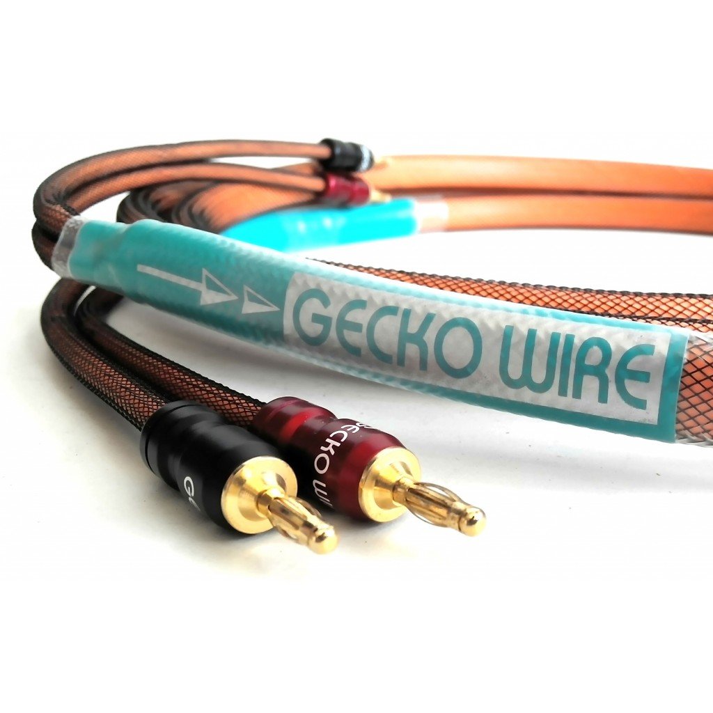 Gecko Shielded Speaker Cables 3m OG-2013 | Gecko Products