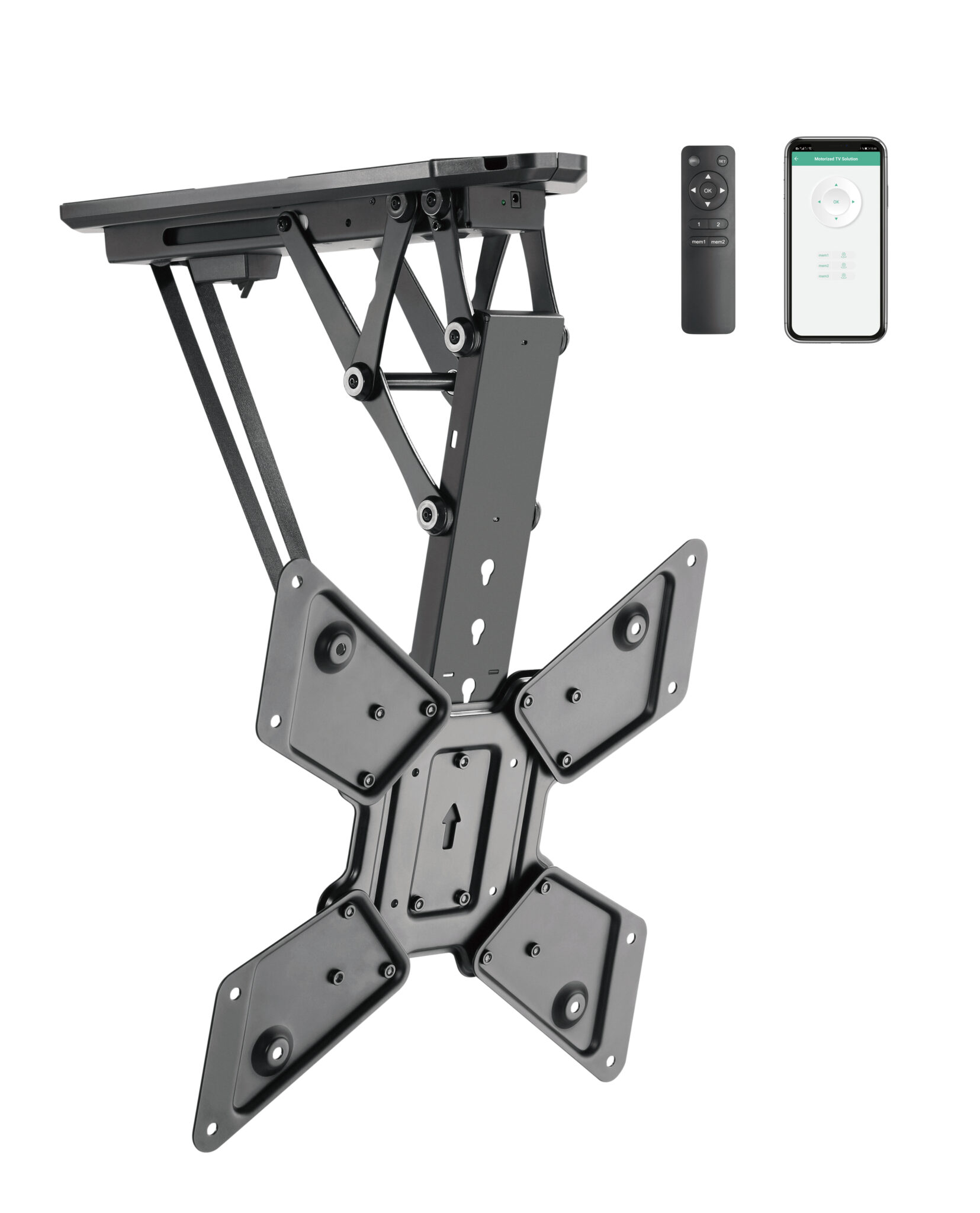 Motorised and Retractable TV Ceiling Mounts | Gecko